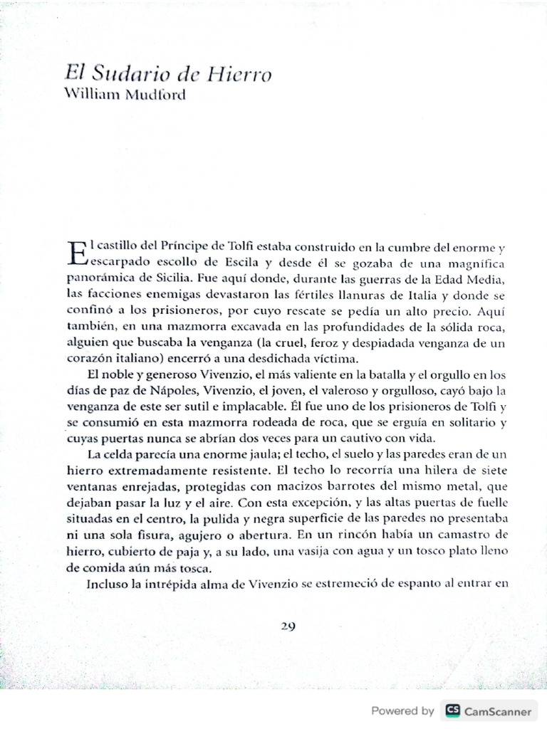 El Sudario de Hierro | PDF