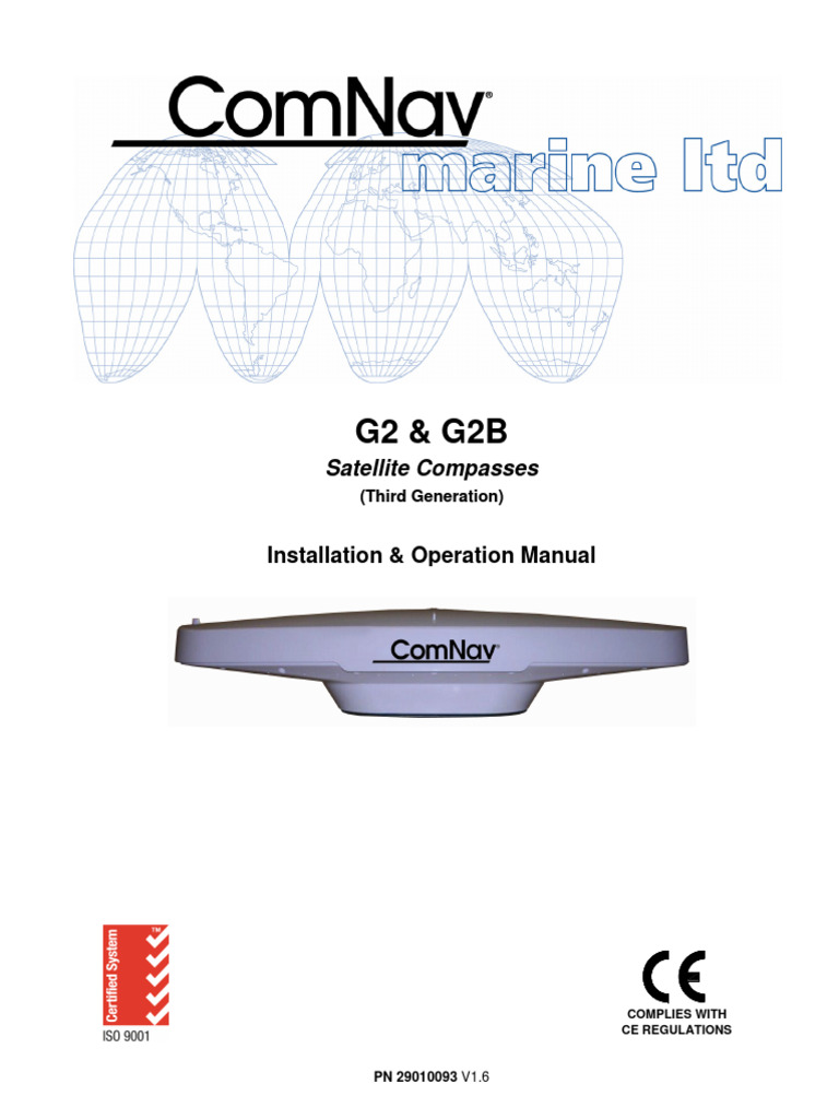 Comnav G3 Installation And Operation Manual Pdf Radar Power Supply