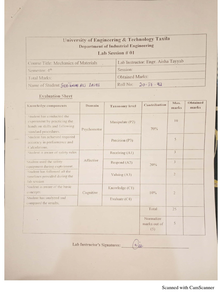 MMT Labs Complete Handwritten | PDF