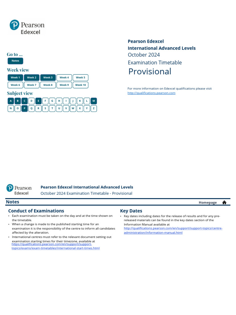 Ial October 2024 Provisional | PDF