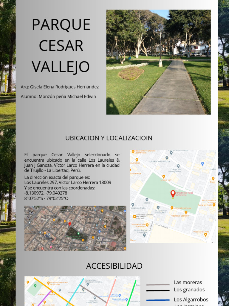 Parque Cesar Vallejo (1) | PDF