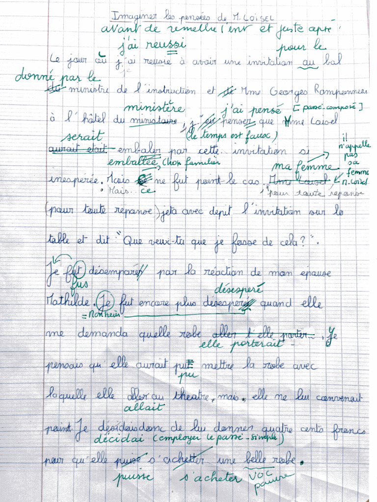 2023 09 16 Correction Brouillon | PDF