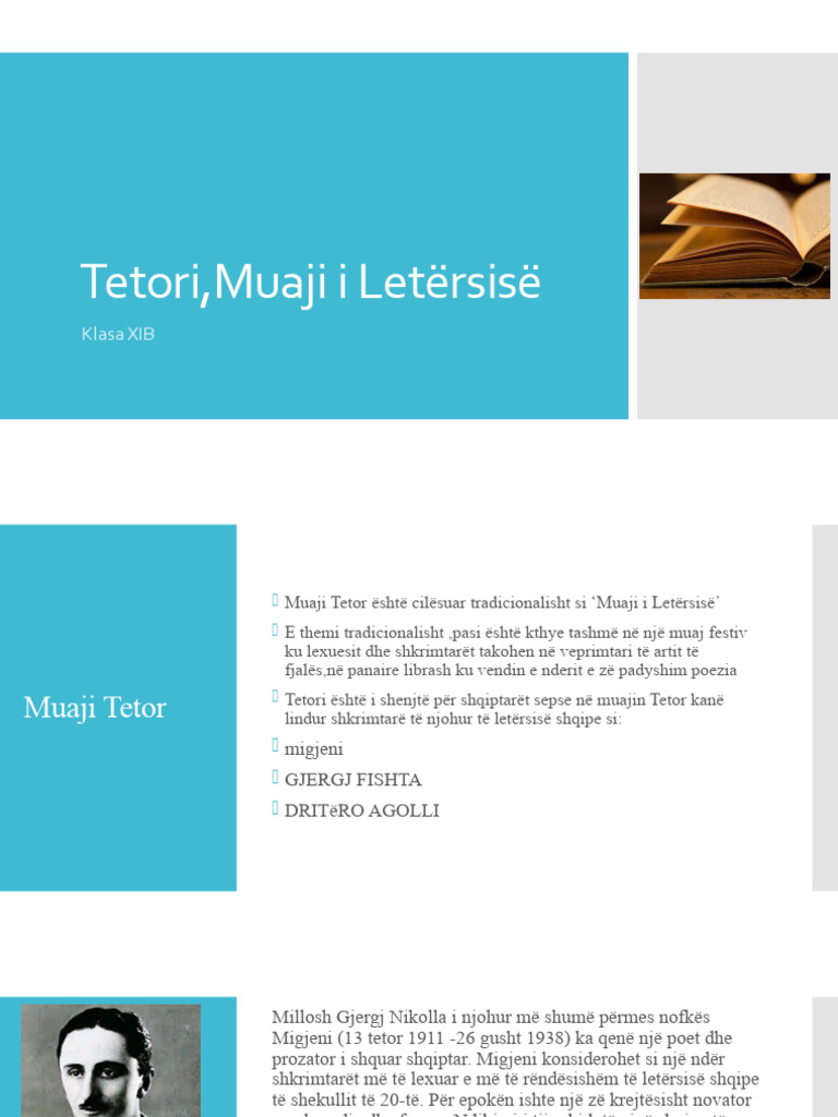 Tetori Muaji Letersis | PDF