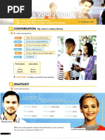 American English File 1. Student Book, 2nd Edition - Oxford | PDF