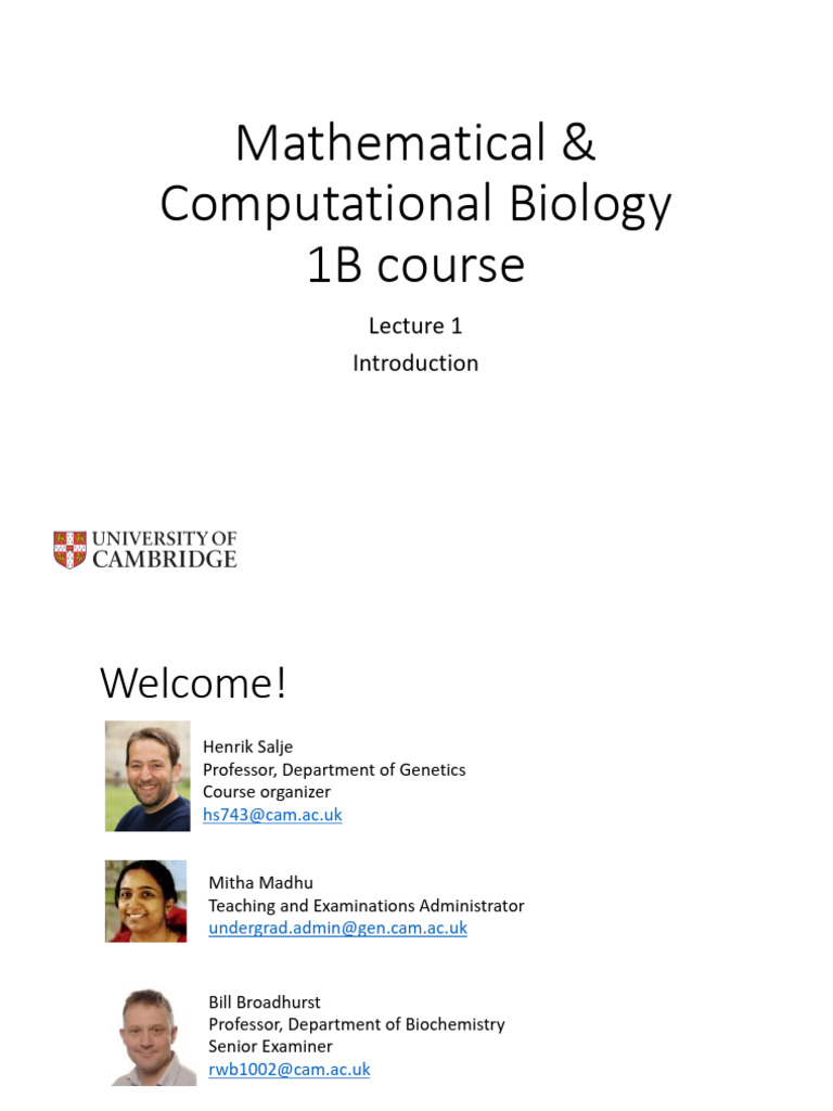 MBC Lecture W1 L1 | PDF