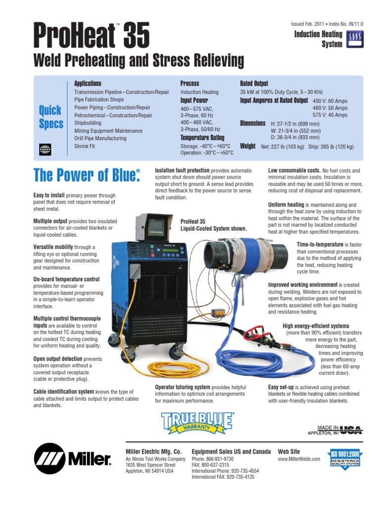 ProHeat 35 - Miller | PDF | Electrical Connector | Thermocouple