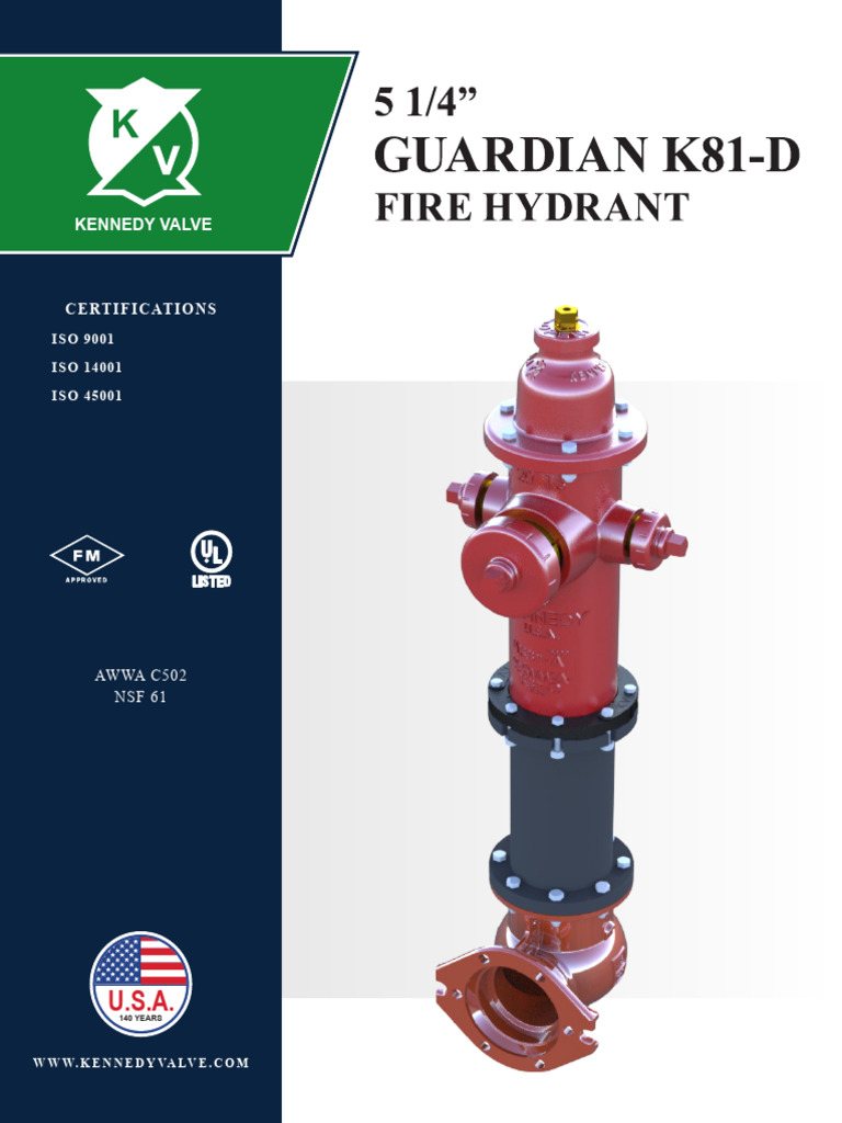 Kennedy Guardian Product Brochure k81d K81a K81am | PDF