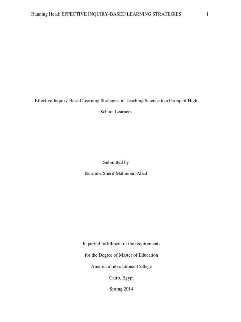 Effective Inquiry Based Learning Strateg | Download Free PDF | Inquiry ... Effective Inquiry Based Learning Strateg | Download Free PDF | Inquiry ...