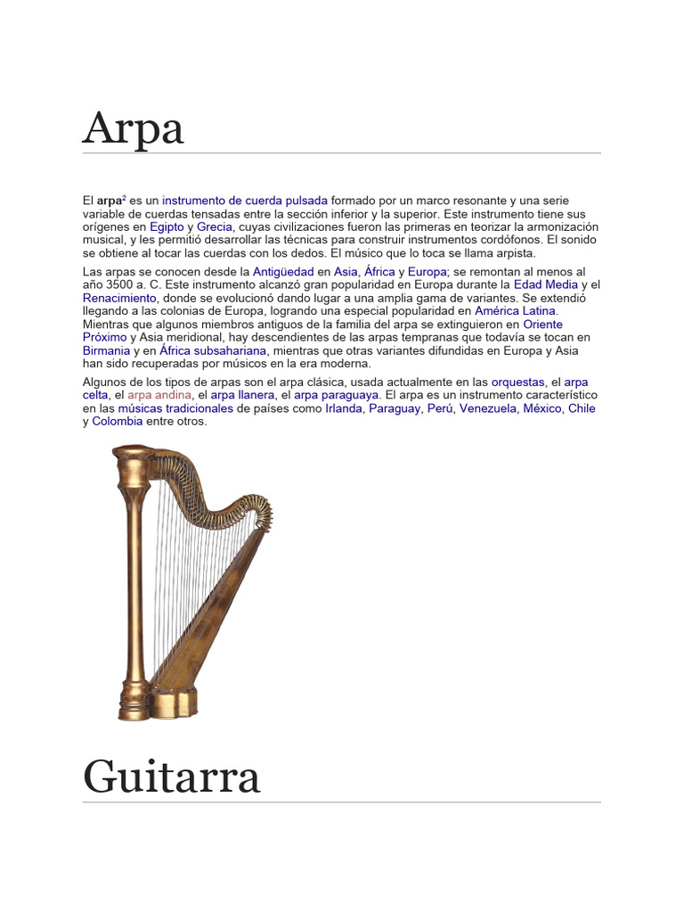 Instrumentos Musicales | PDF | Piano | Guitarras