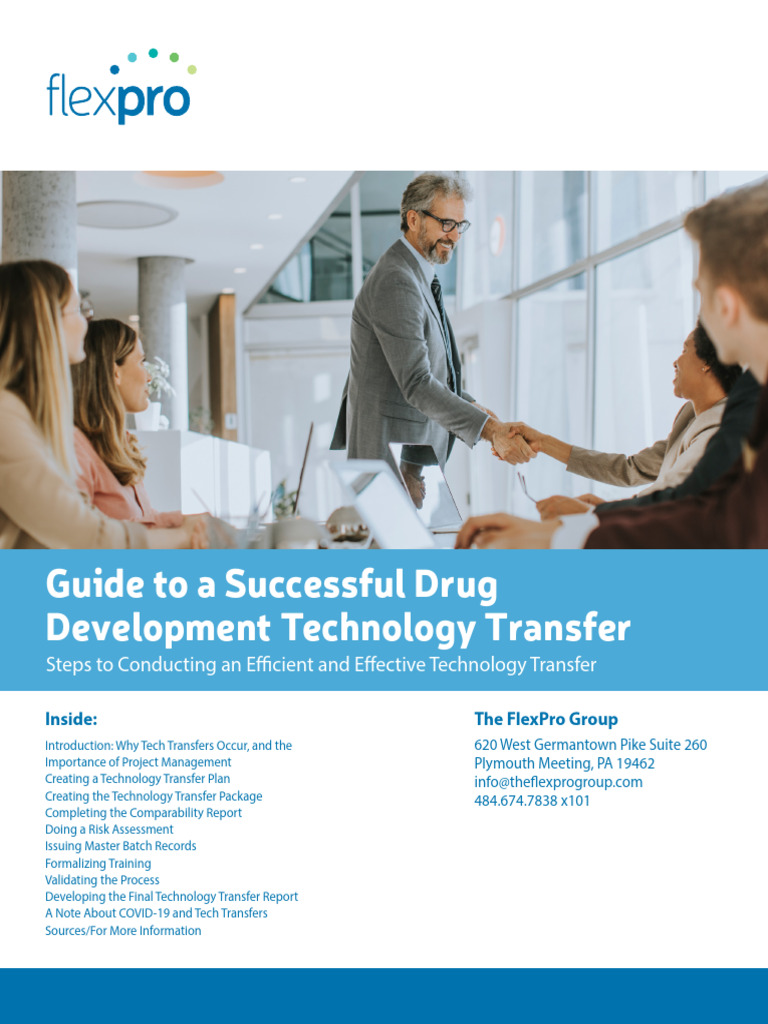 Flexpro Whitepaper Guide To A Successful Drug Development Technology ...