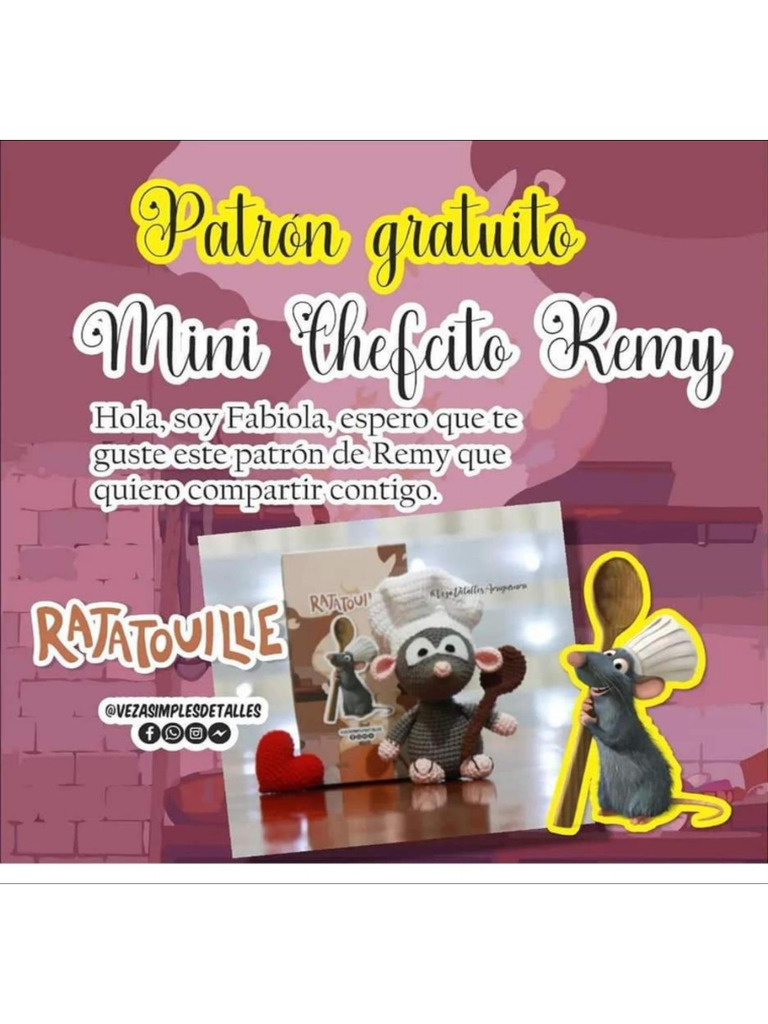 Ratatouille chefcito raton cocinero | PDF