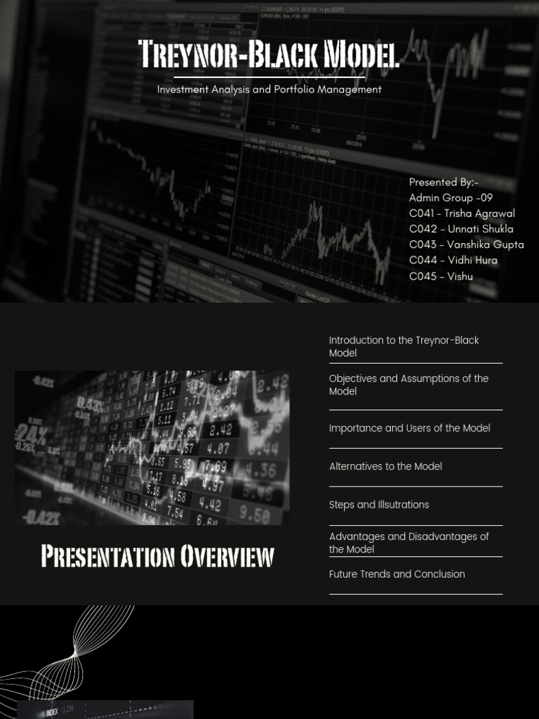 Treynor-Black Model Overview | PDF | Investing | Portfolio (Finance)