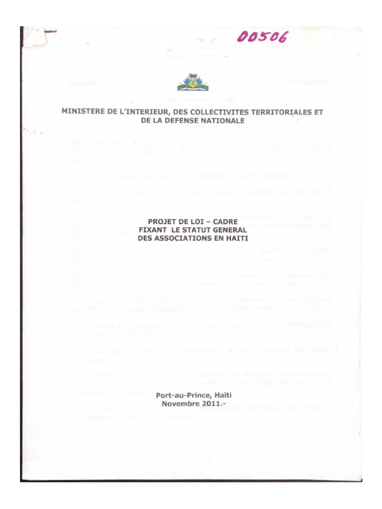 Association Loi | PDF