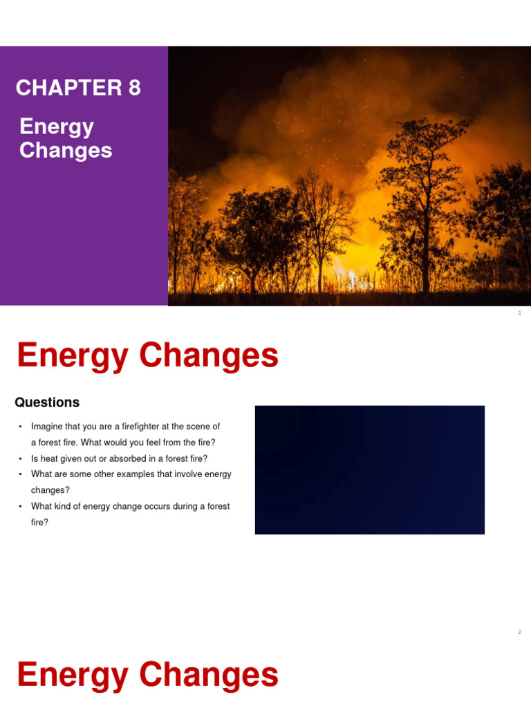 Mce Igcse Chemistry Ppt C08 Download Free Pdf Chemical Reactions Heat