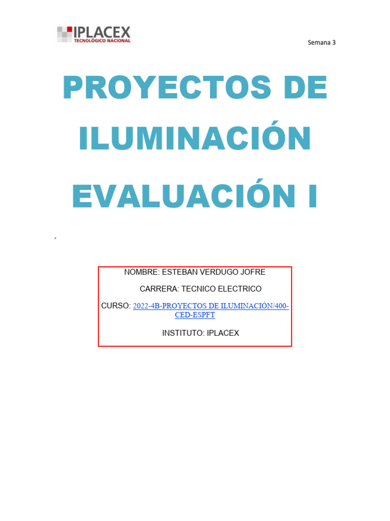 Esteban Verdugo Ev1 | PDF