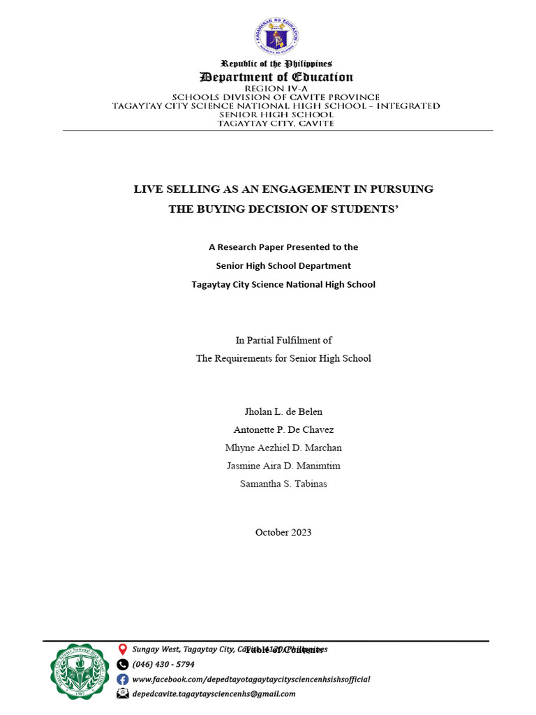 A4 Size Edited Final Template PR 2 Group of 4 Print 1 | PDF | Survey Methodology | E Commerce