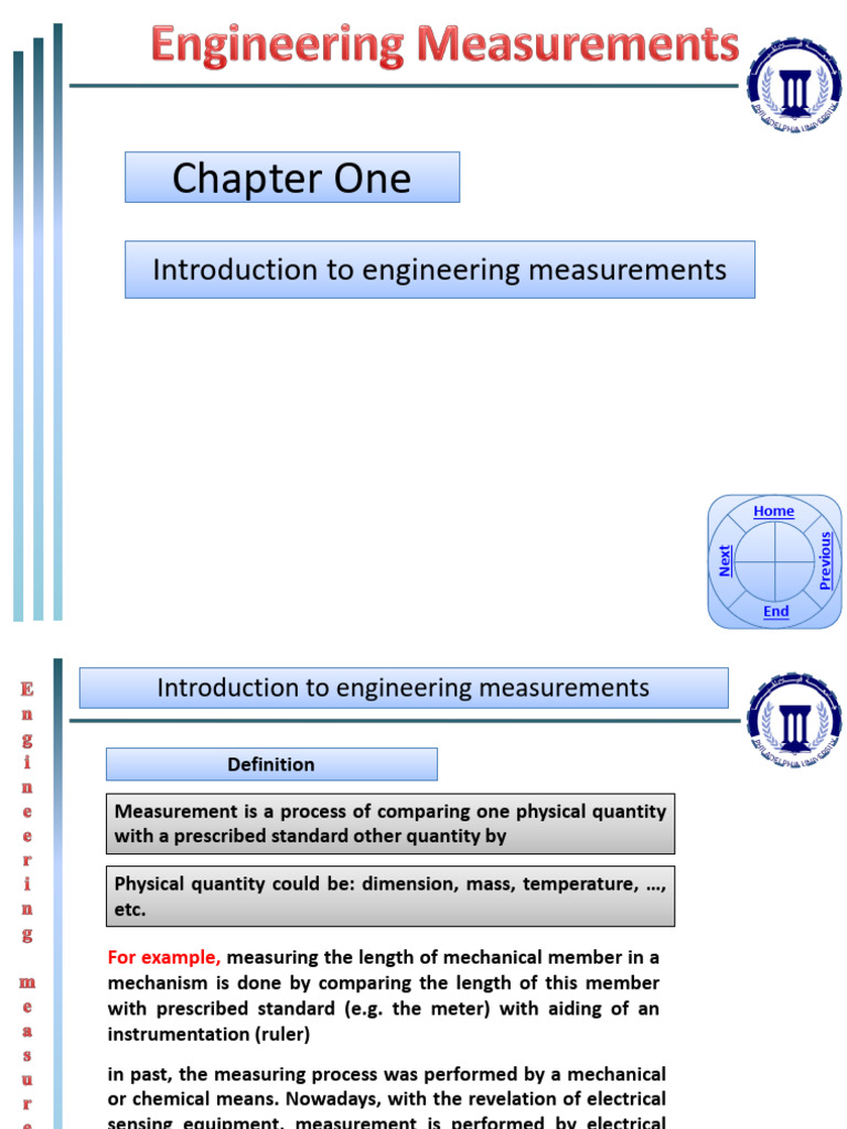 Engineering Measurements | PDF