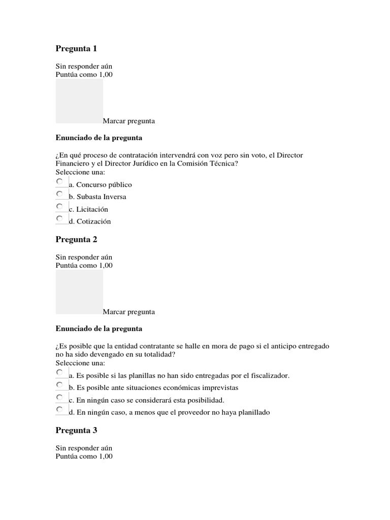 PreguntaS 4 SERCOP | PDF | Subasta | Outsourcing