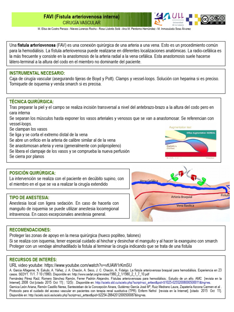 FAVI | PDF | Hemodiálisis | Sistema cardiovascular