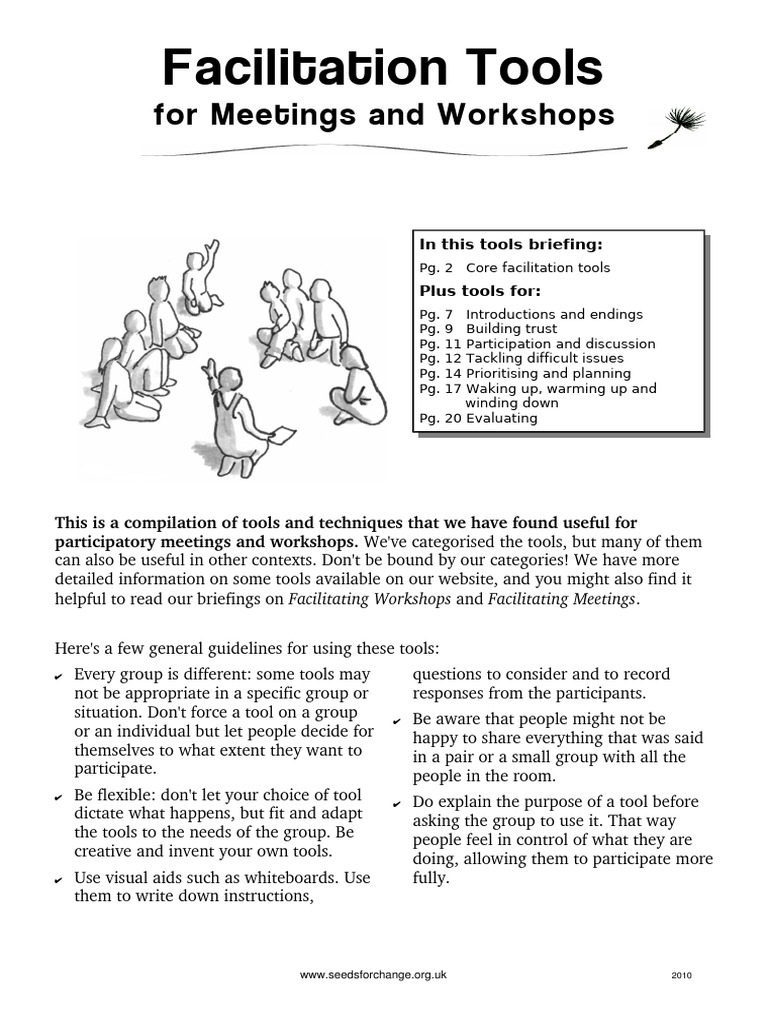 Facilitation Toolkit | PDF | Thought | Feeling