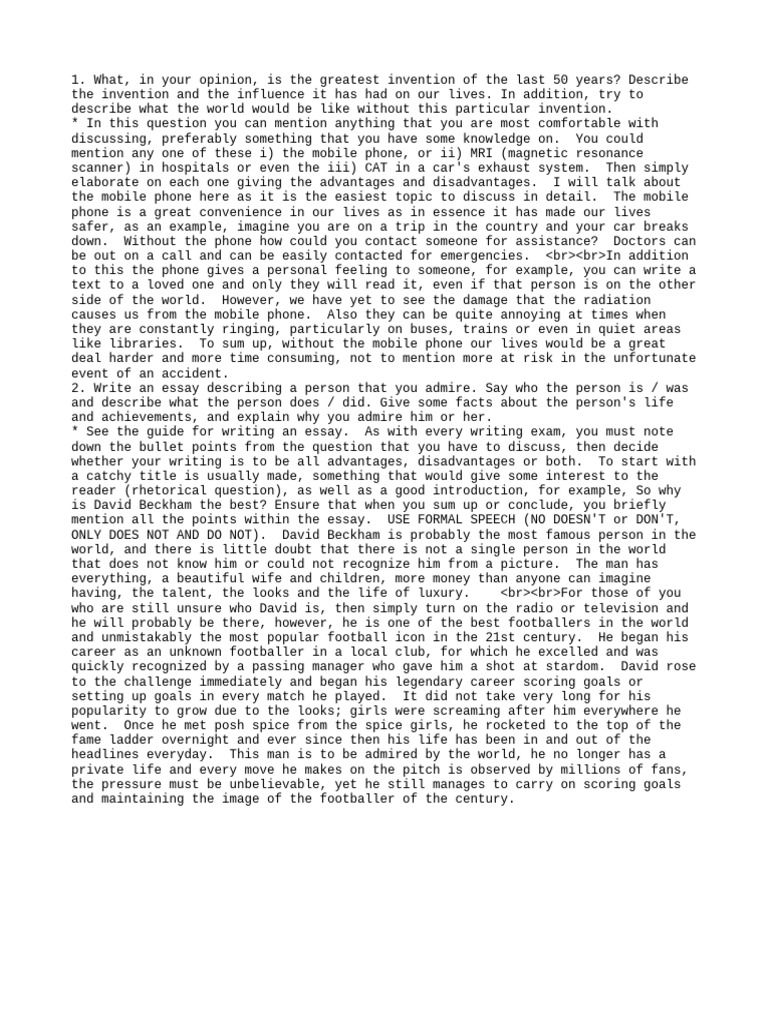 Ecpe Writing Matlab Test Questions 1 Pdf