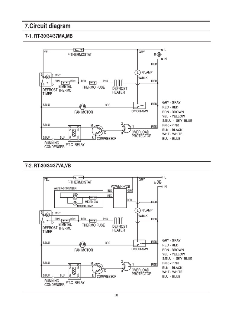 Samsung Rt30va - RT 34va - RT 37ma | PDF