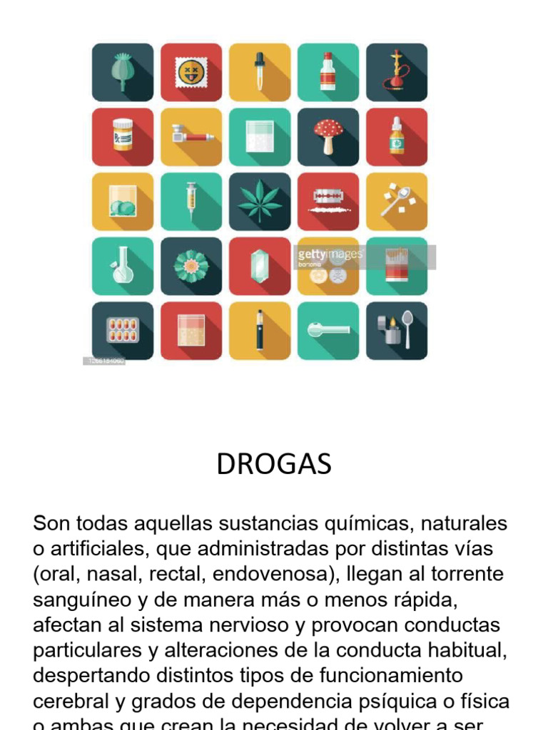 Consumos de Sustancias Psicoactivas | PDF