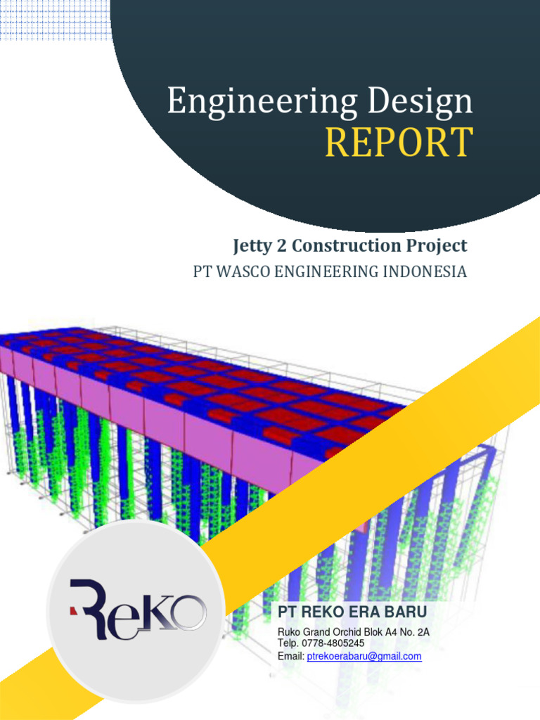 Jetty Construction Structure Calculation Rev.09 - End | PDF ...