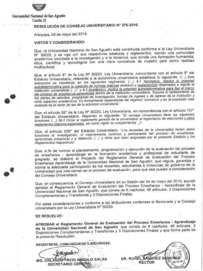Regl Ensenanza Aprendizaje | PDF Regl Ensenanza Aprendizaje | PDF