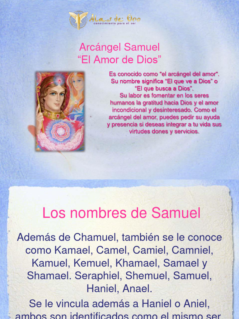 Arcangel Samuel | PDF | Amor