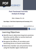 PT Slab Design | PDF | Prestressed Concrete | Building Engineering