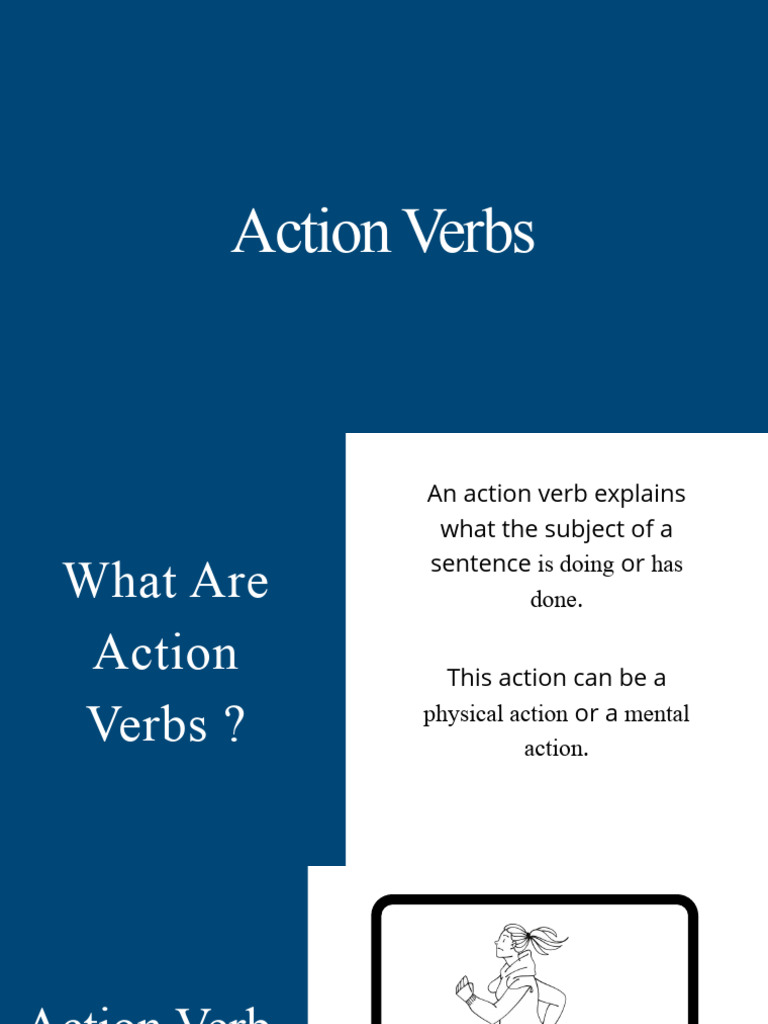 Action Verbs | PDF