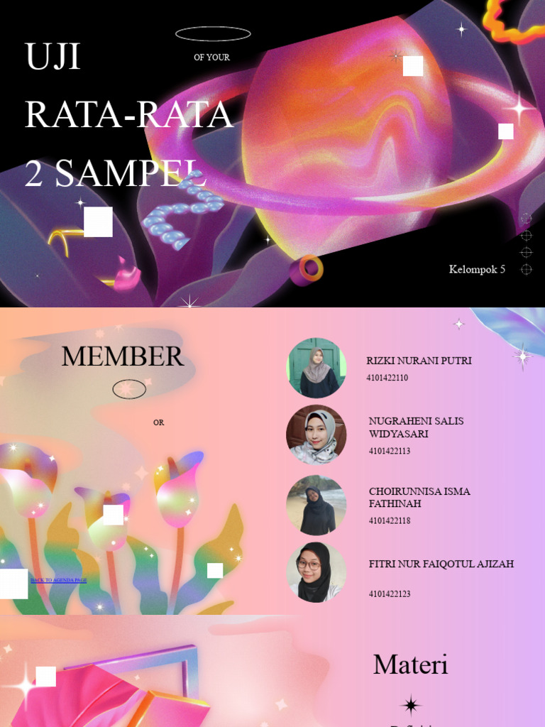 Uji Rata-Rata 2 Sampel - Kelompok 5-1 | PDF