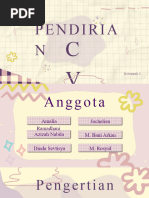 Akta Pendirian CV Lengkap | PDF