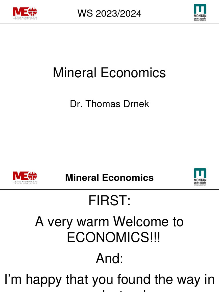 MinEco Lecture Notes 23 - 24 | PDF | Gross Domestic Product | Business ...