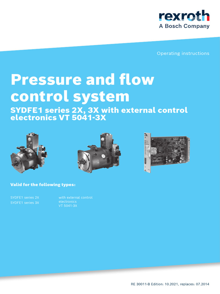Rexroth Sydfe1 2x Series | PDF | Technology & Engineering