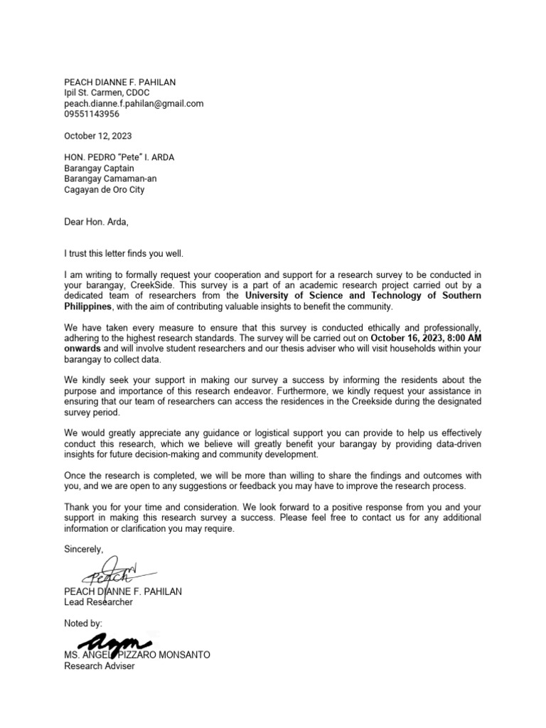 Information-Letter | PDF