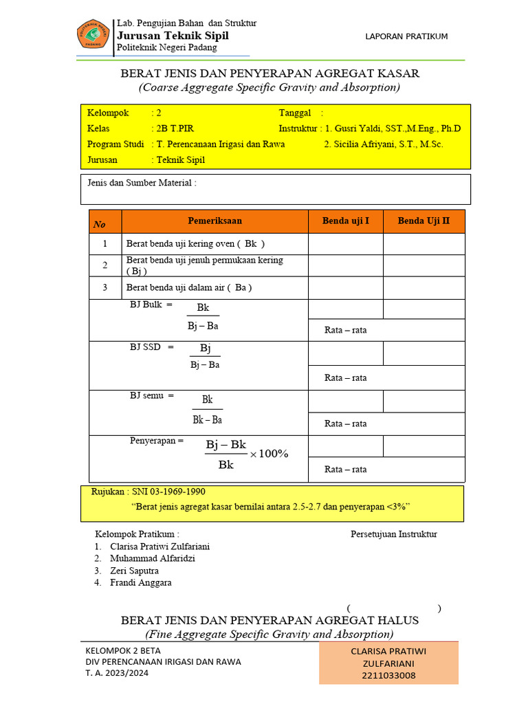 Form Agregat | PDF