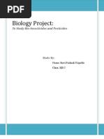 Biology Project Class 12 | PDF | Antimicrobial Resistance | Infection