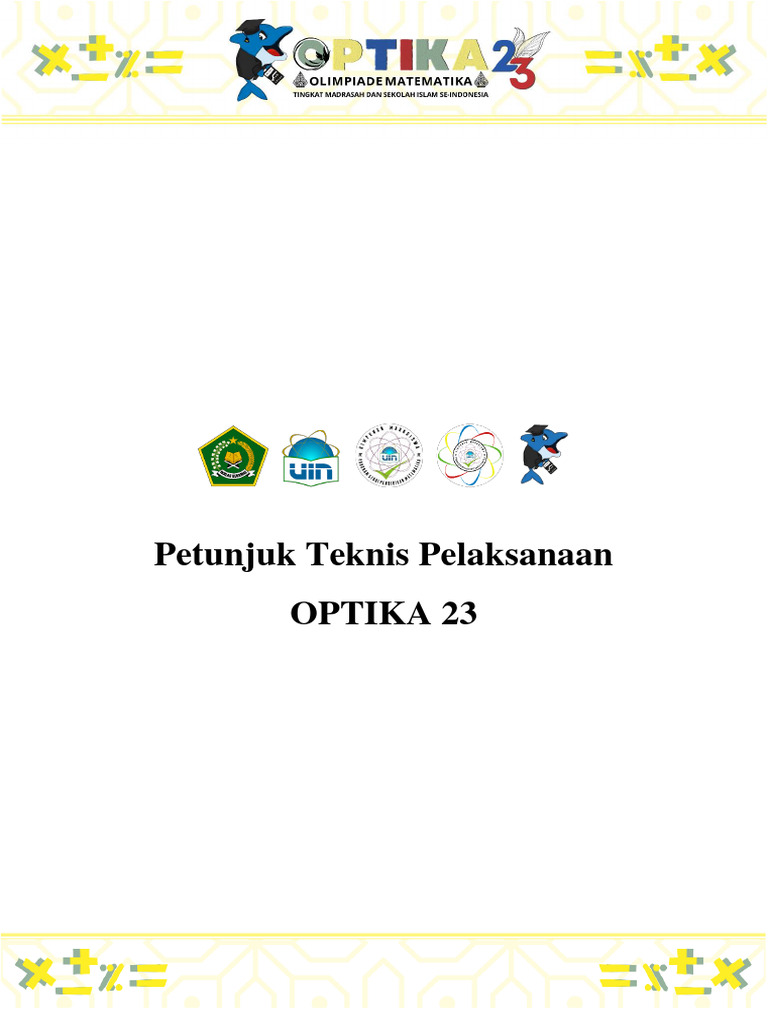 Petunjuk Teknis Optika 23 | PDF