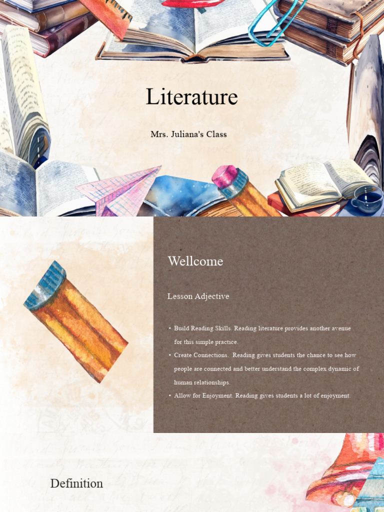 Understanding Literature: Key Concepts | PDF