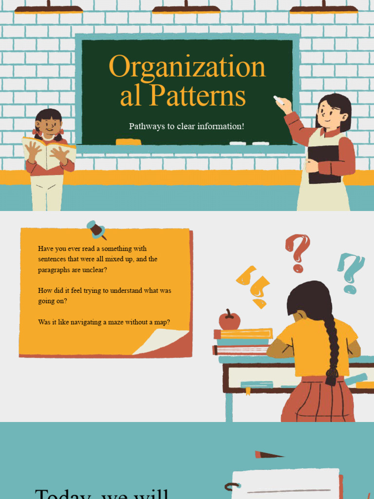 Organizational Patterns in Informational Text Education Presentation in ...