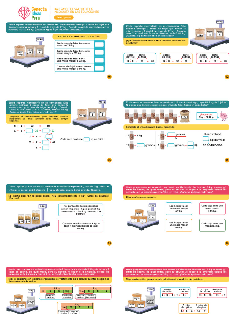 Conecta Ideas .. | PDF | Kilogramo
