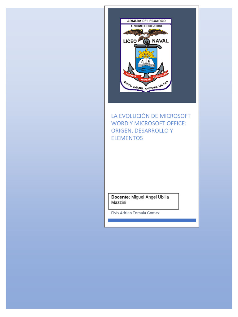 La Evolución de Microsoft Word y Microsoft Office | PDF La Evolución de Microsoft Word y Microsoft Office | PDF