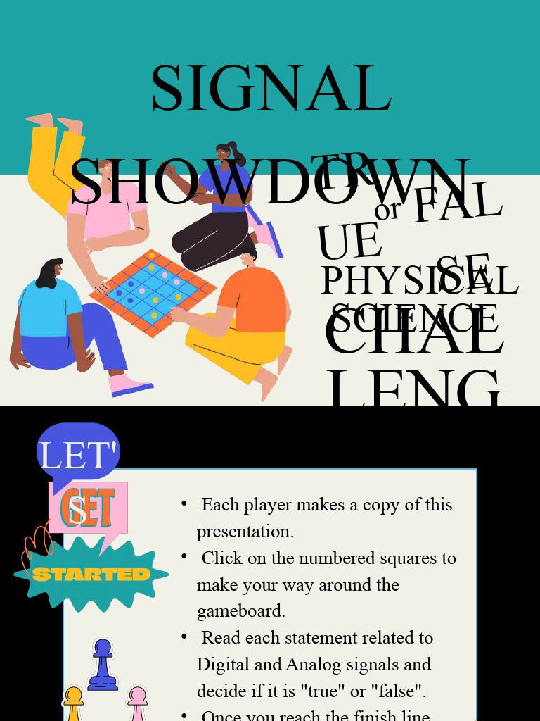 Analog vs. Digital Signal Challenge | PDF | Digital Signal | Computer ...