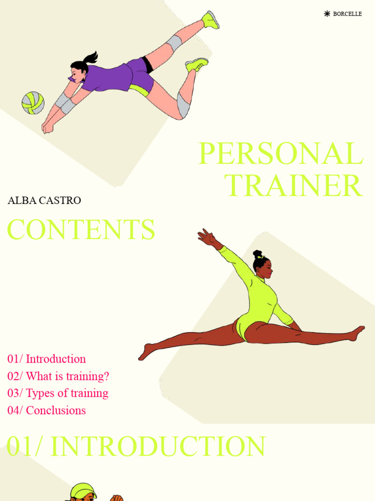 Personal Training Overview by Alba Castro | PDF | High Intensity ...