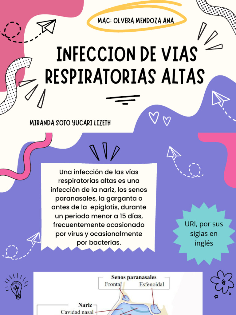 Infección de Vías Respiratorias Altas | PDF | Enfermedades y trastornos ...