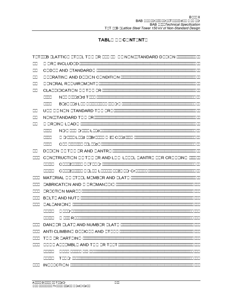 TST Lattice Tower | PDF | Screw | Rust