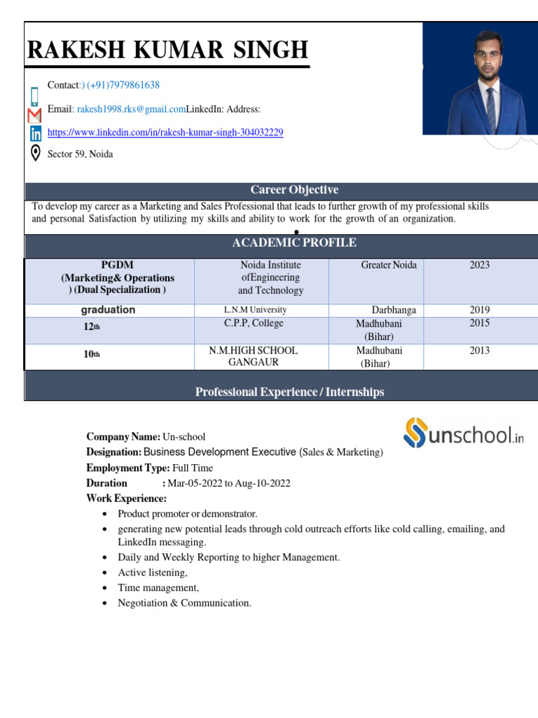 Rakesh KR Singh | PDF | Linked In | Business Economics