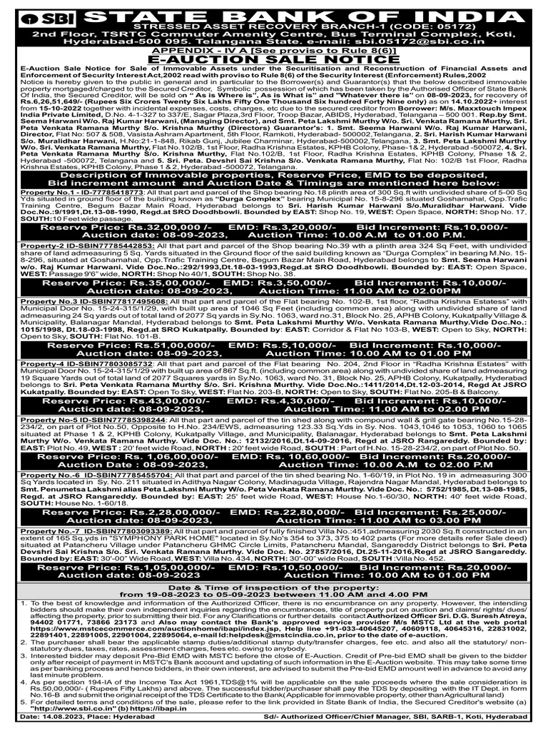 SBI Ad Final | Download Free PDF | Security Interest